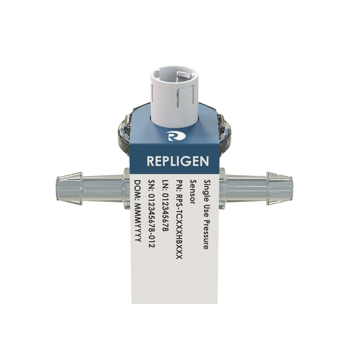 Hose barb 0.250 in Connection Single-use Pressure Sensor 3 Pack – Repligen